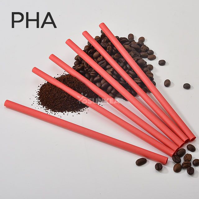 PHA Biobased Fiber Straws — Coffee Grounds / Bamboo Powder Straws - Buy ...