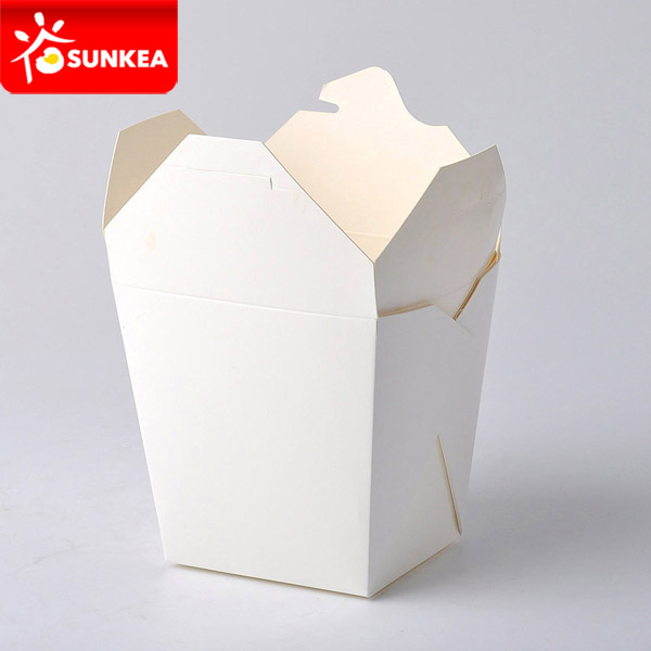 Square Paper Noodle Box - Buy Disposable Noodle Container, takeaway ...