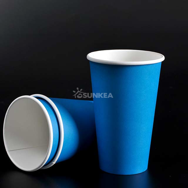 Single Wall Paper Cup - Buy blue paper cup, Coffee Cup, 12oz paper cup ...
